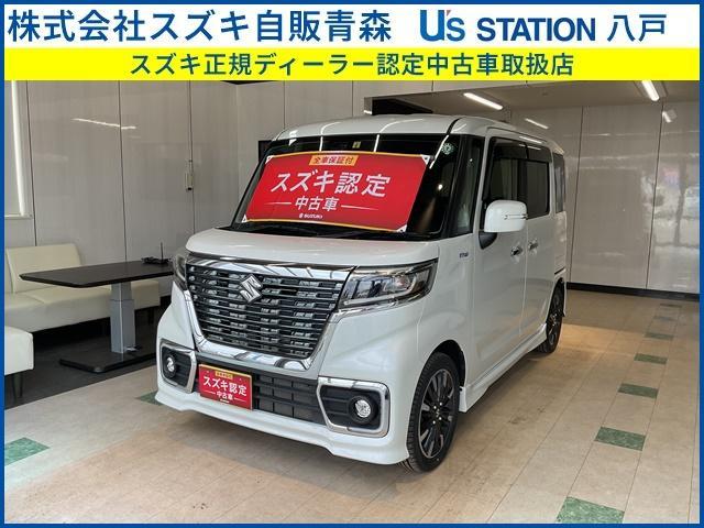 スズキ スペーシア カスタム 4WD HYBRID XS MK53S 4WD 148.1万円 令和2年(2020年) 青森県 中古車 - 価格.com